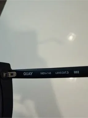 Quay Australia | Accessories | Quay Australia Black Oversized Cateye ...